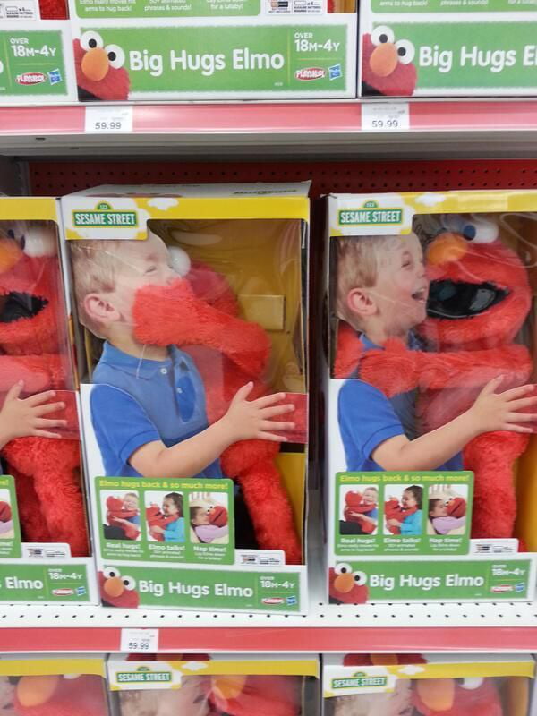 Shhh elmo tickling you now b*tch - 9GAG