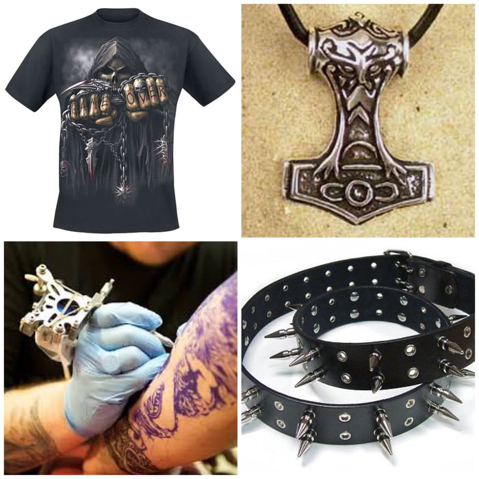 The "now I'm a metalhead" starter pack - 9GAG