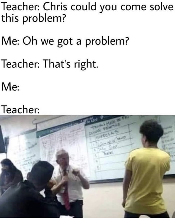 We got a problem?! - 9GAG