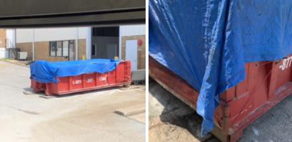 Real life airdrop? Nah just a really cool dumpster!!!! - 9GAG