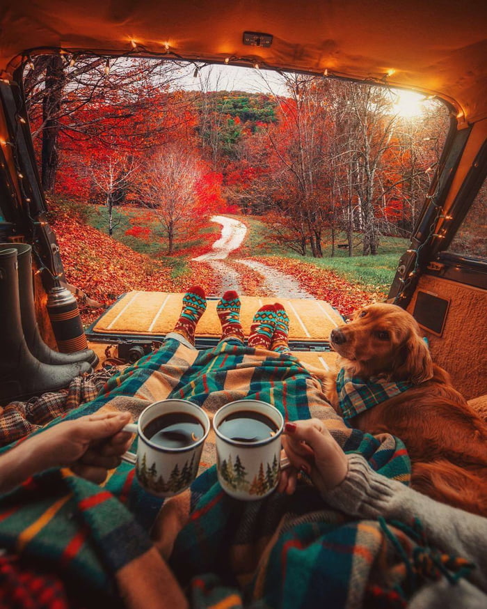 Super cozy camper view - 9GAG