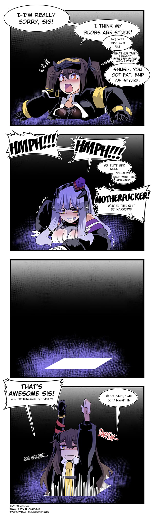 Girls Frontline Comic No.50: Tight spots - 9GAG