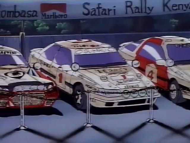 Old anime and rally cars - 9GAG