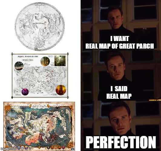 This is REALLY good map from the Great Parch. - 9GAG