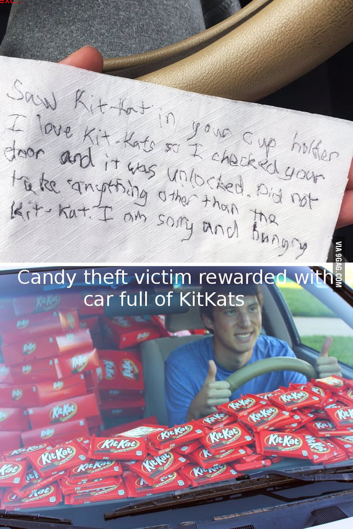 Good news: KitKat - the MVP - 9GAG