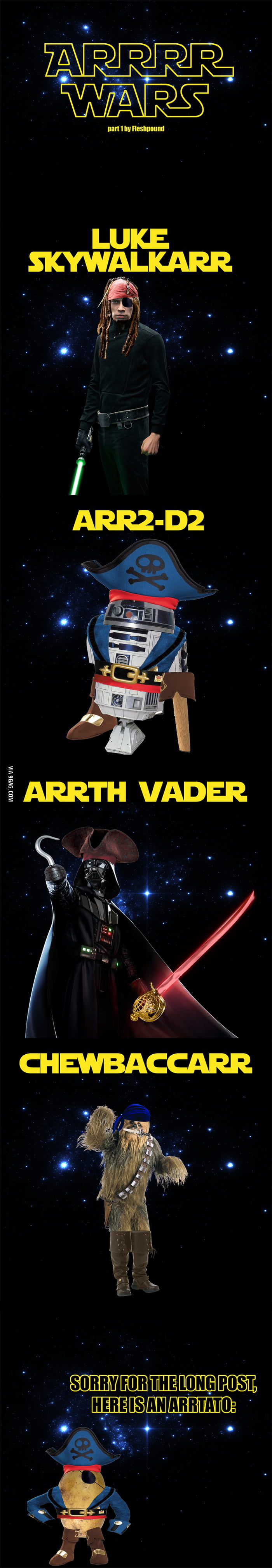 Come and join the ARRRk side - 9GAG
