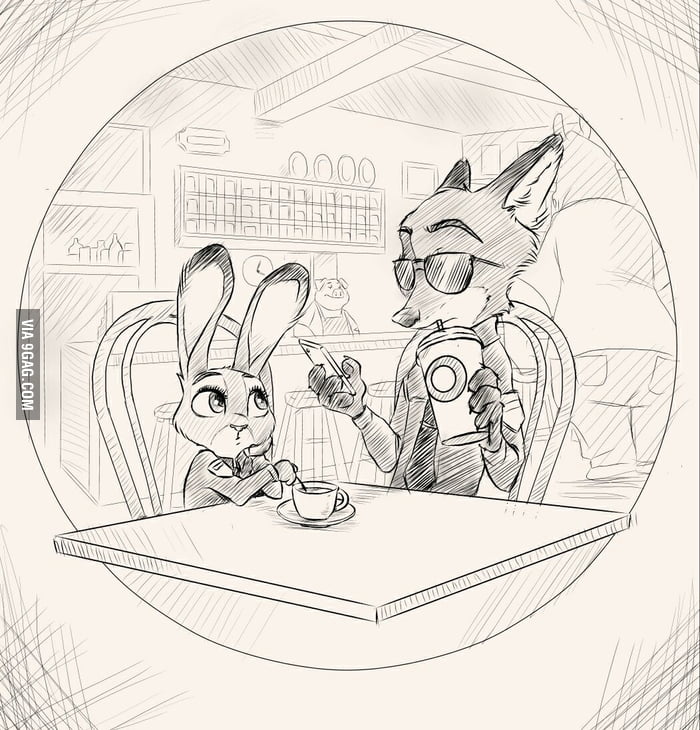 Coffee Break - rem289 - Zootopia - 9GAG