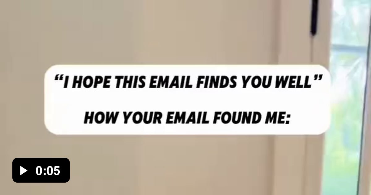 Yeah, my email definitely found me like this. - 9GAG