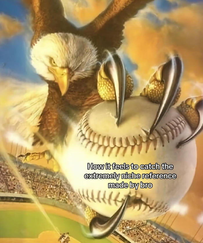 When you catch that one extremely niche reference your friend makes. - 9GAG