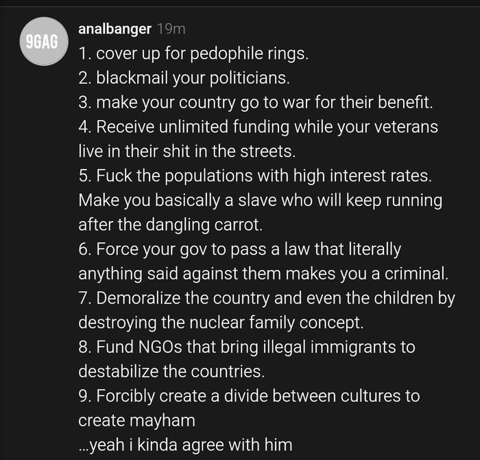 Only that tribe has can do all these evil act - 9GAG