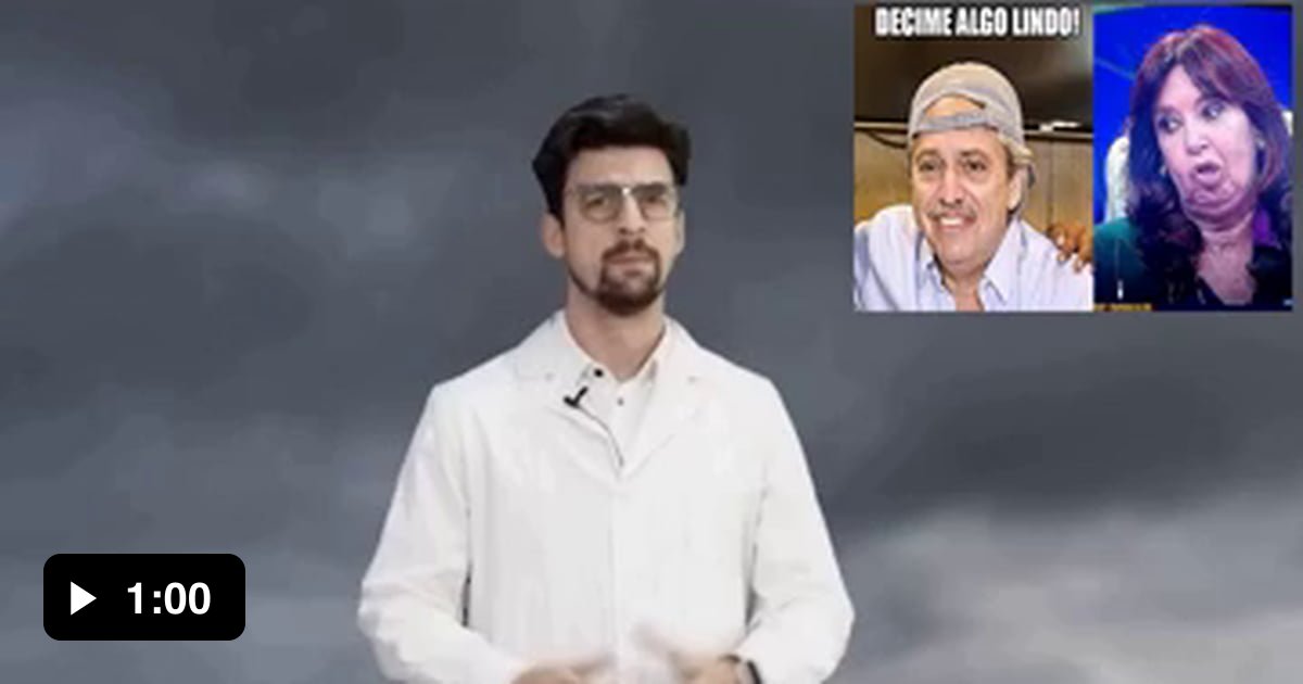 ¿Alberto "kometa" ó Alberto "piedra" Fernandez?. Como siempre en los ...