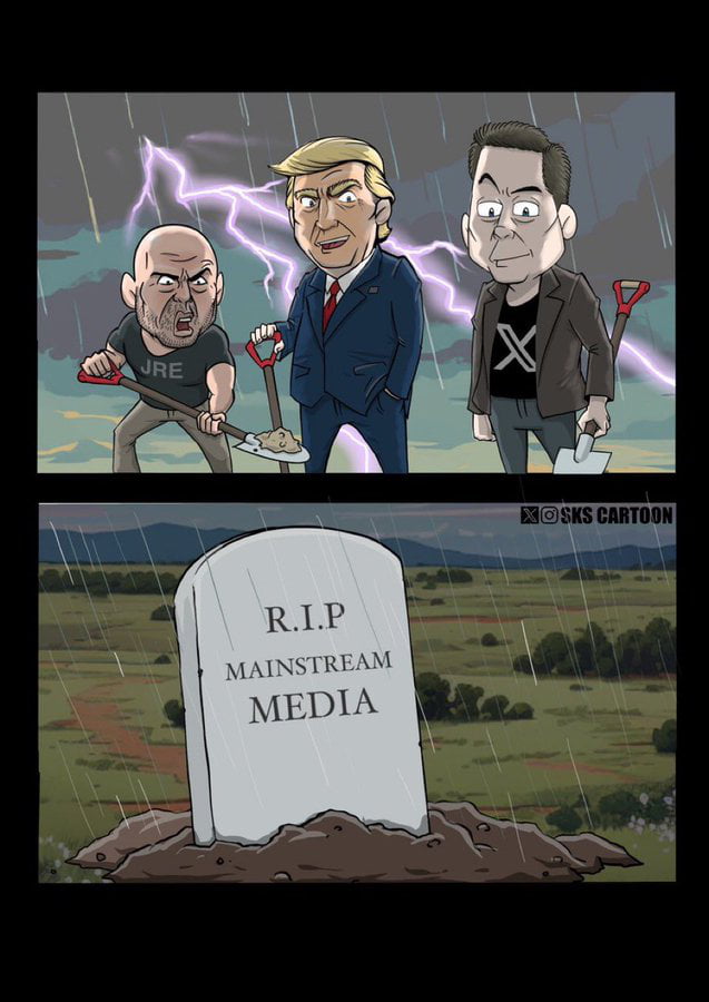 I can't believe that people (NPCs) today still believe Fake Mainstream ...