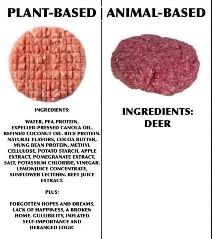 When you compare ingredient lists... - 9GAG