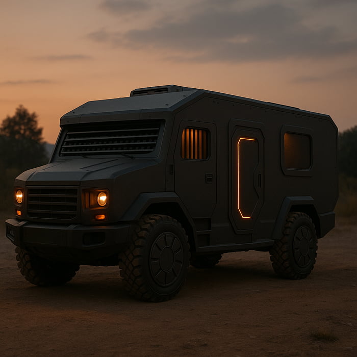 Hey guys what do you think about an armored camper i would definetly ...