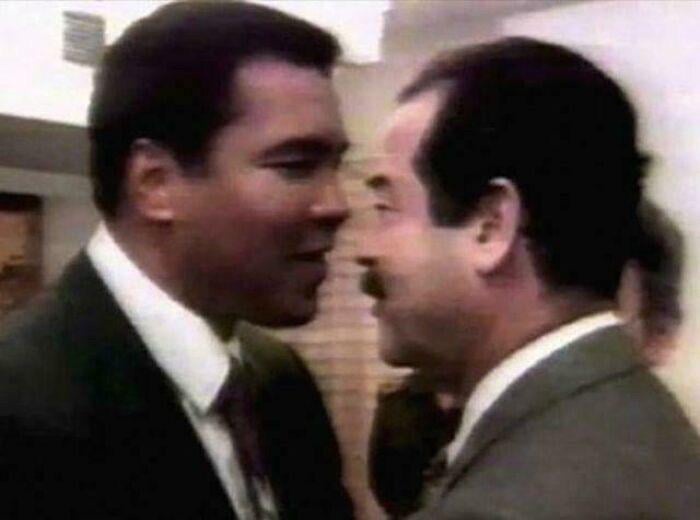 In 1990, Muhammad Ali was instrumental in freeing 15 American hostages ...