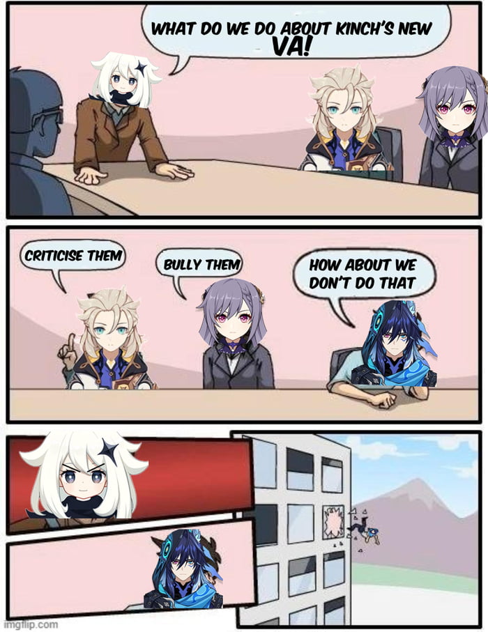 The fact that this is Kinch's new voice actor first big role as a VA ...