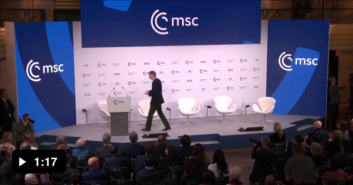 To conclude the Munich Security Conference without crying - 9GAG