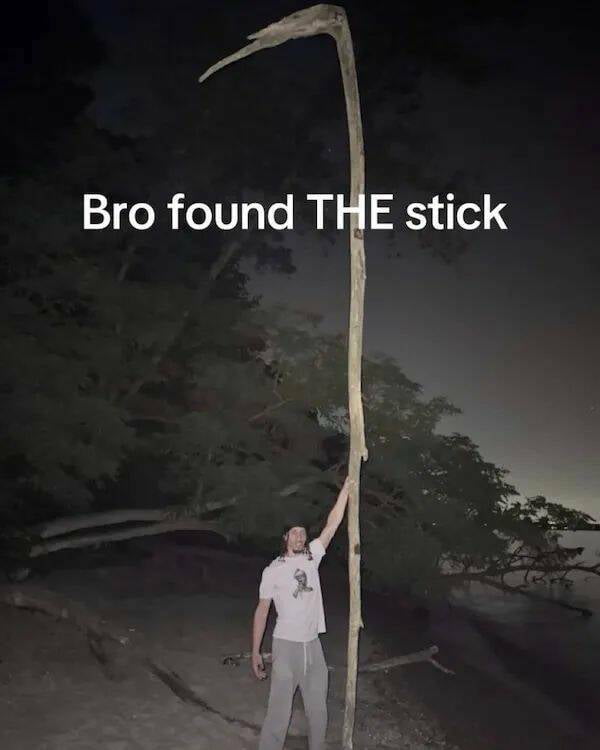 Show the perfect stick - 9GAG