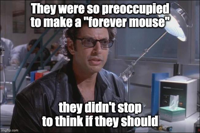 Logitech proposes lifetime mouse WITH A SUBSCRIPTION - 9GAG