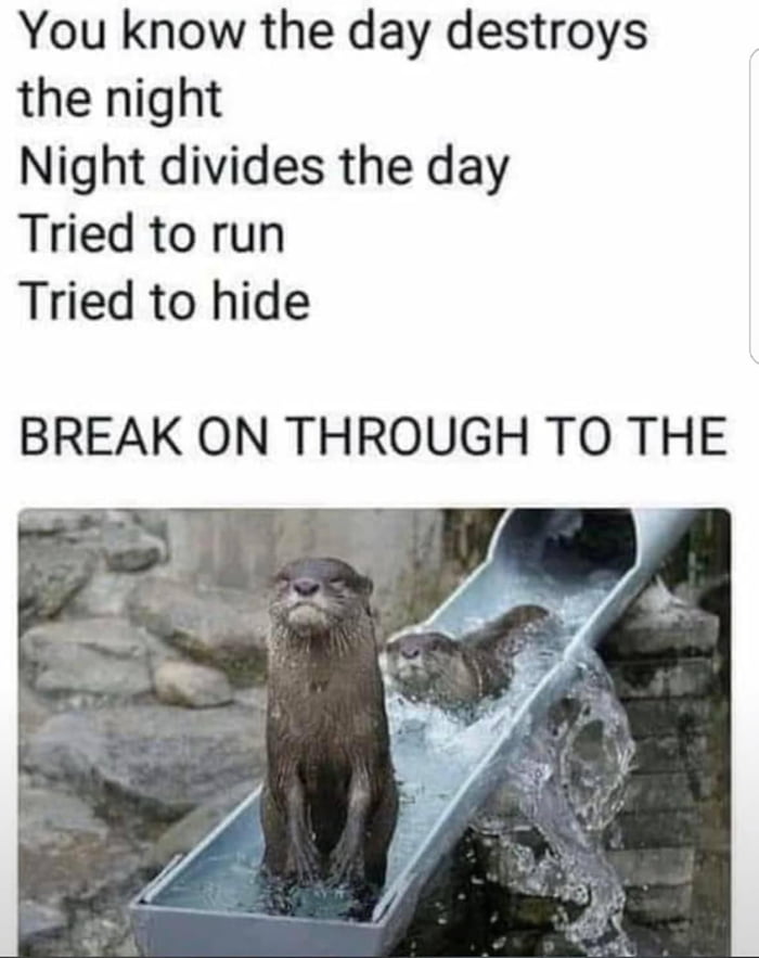 Break on through! - 9GAG