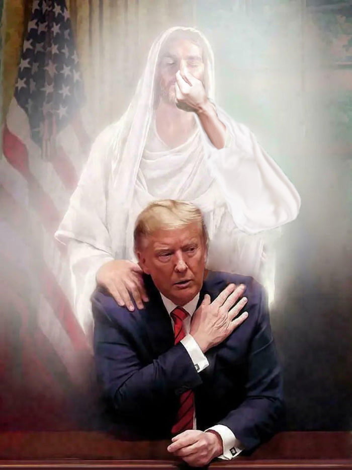 Holy Ѕhit! Even Jesus Can't Stomach Trump's Defense! - 9GAG