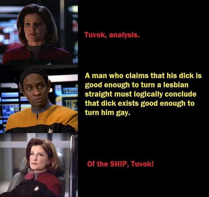 Tuvok, analysis. - 9GAG