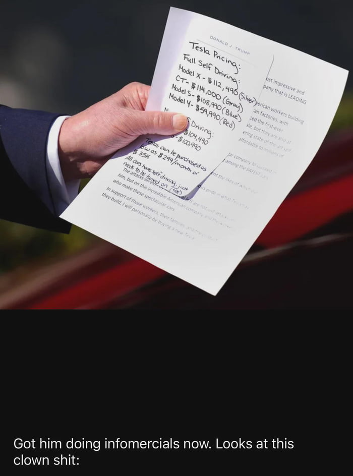 To not mess up Daddy Elon's instructions - 9GAG