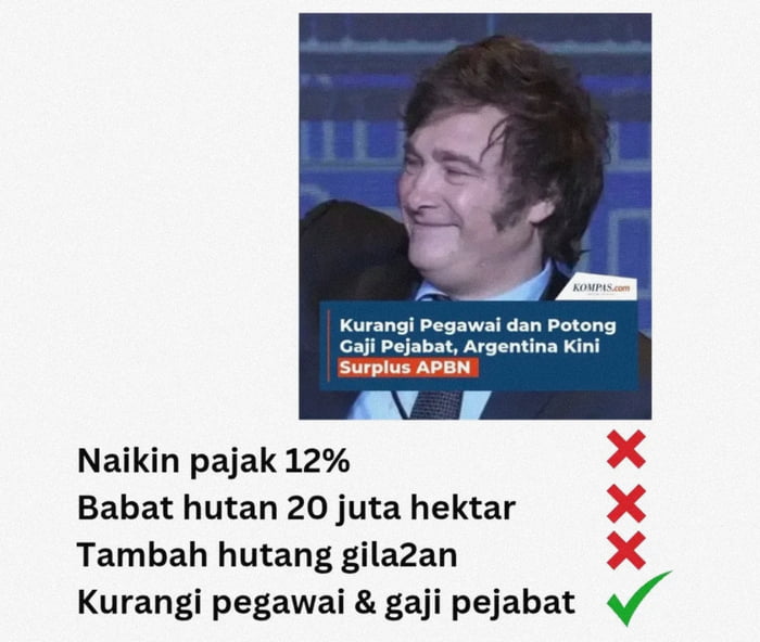 Malah ditambah pejabat² gak jelas - 9GAG