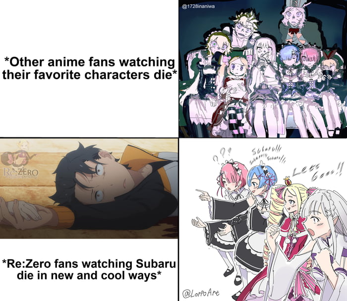 Posting Re:zero content until S4 comes out Day 45 - 9GAG