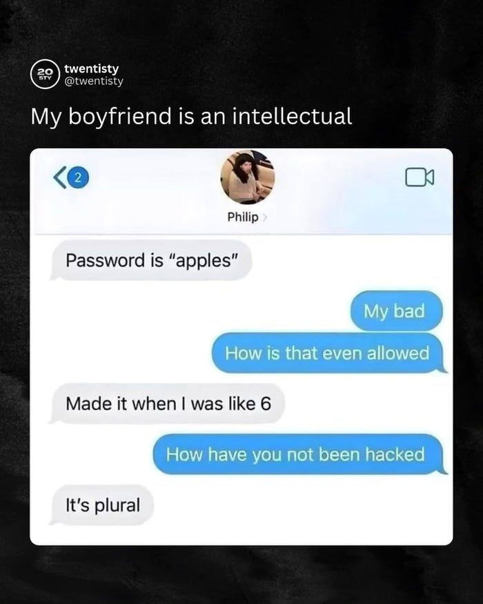 Peak password security right here. - 9GAG