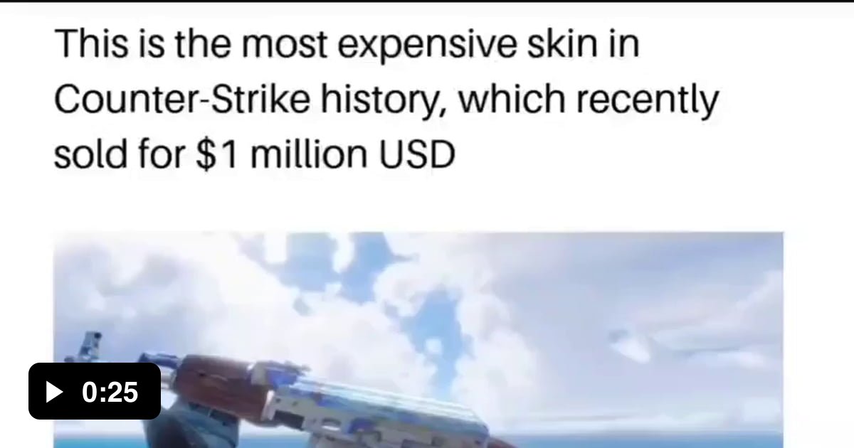 CS2 661 Pattern AK-47 Case Hardened Skin Surface sold for more than $1 ...