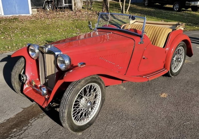 Restored 1936 MG TA Midget Roadster - 9GAG