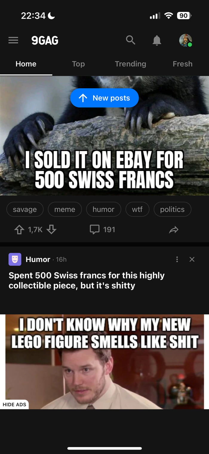 When the feed hits just perfect - 9GAG