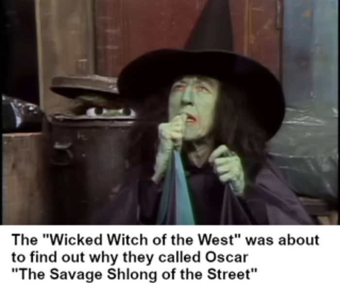 Wicked Witch about to be his Wicked Bitc- - 9GAG