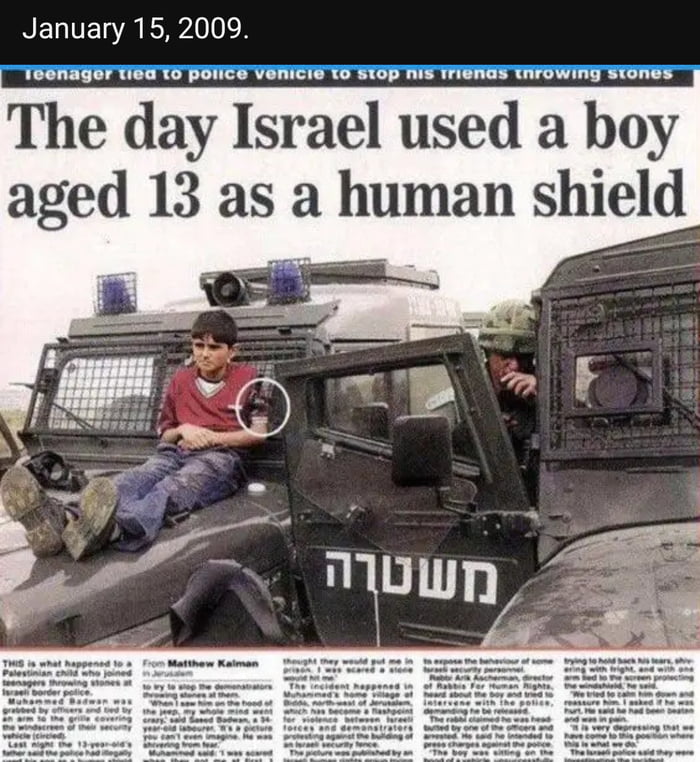 It worked and his friends stopped throwing stones. I.O.F. , however, has hannibal protocol - 9GAG