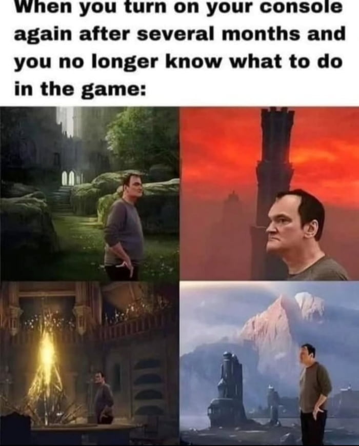 I hate it when I have to relearn controls and I'm at the endgame - 9GAG