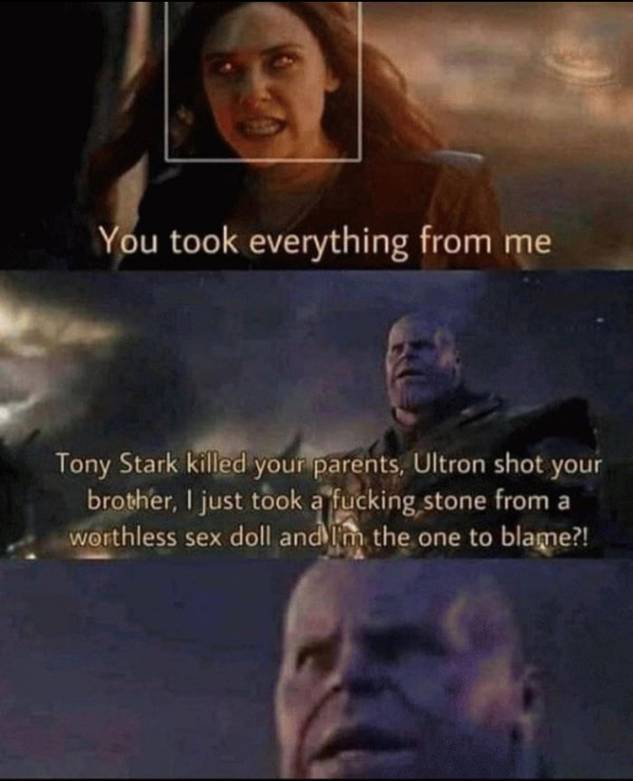 I Think Thanos Have a Point - 9GAG