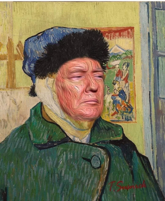 Donald van Gogh - 9GAG