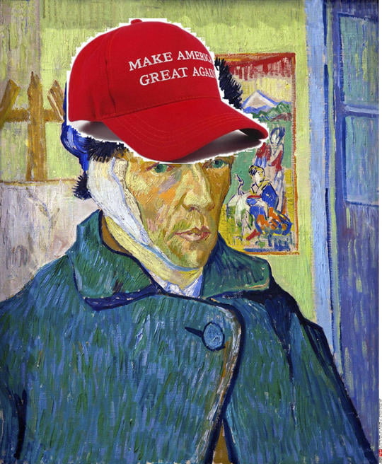Donald van Gogh - 9GAG