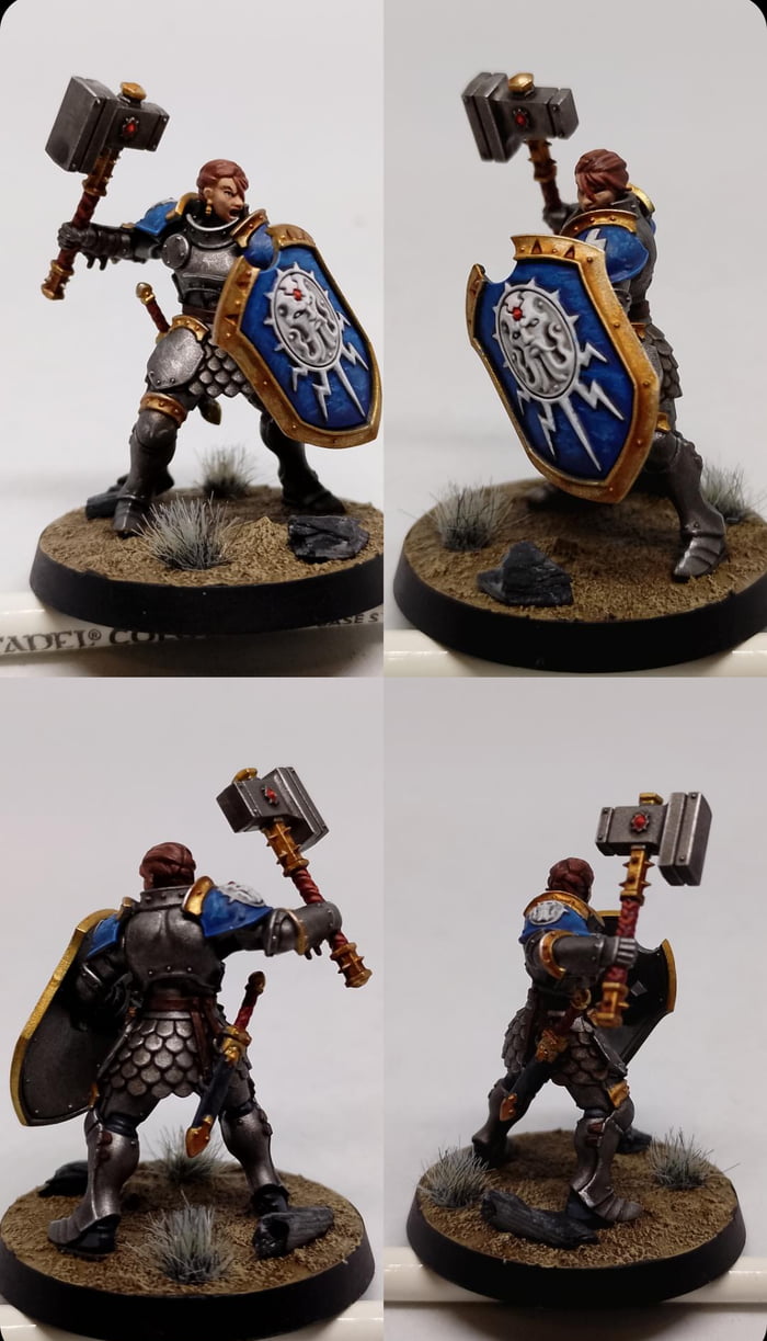 Got the new Skaventide box early and painted the first Liberator. - 9GAG