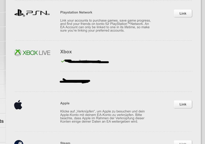 Unlinking Xbox account from EA account not possible? - 9GAG