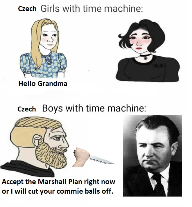 Czech boys with time machine - 9GAG