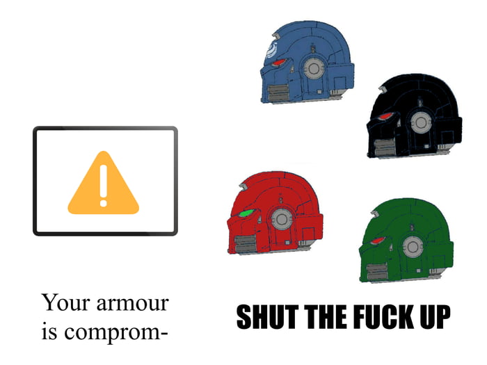 Can't even remember a time when they actually heed suit warnings - 9GAG