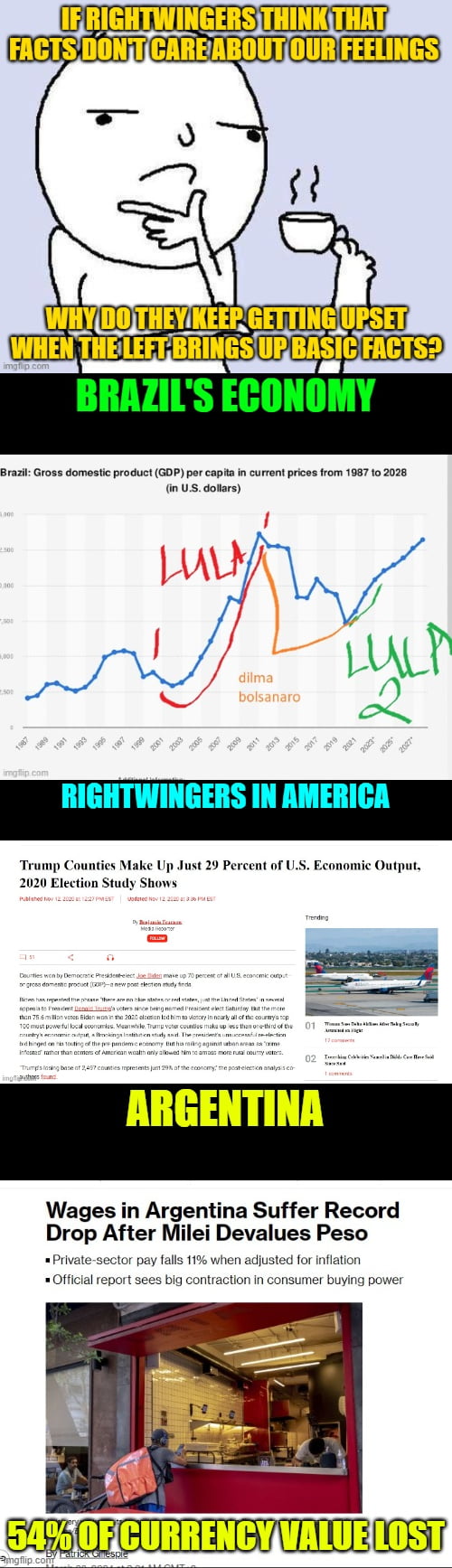 Can't wait to hear about what is woman in the comment section because rightwingers can only ...