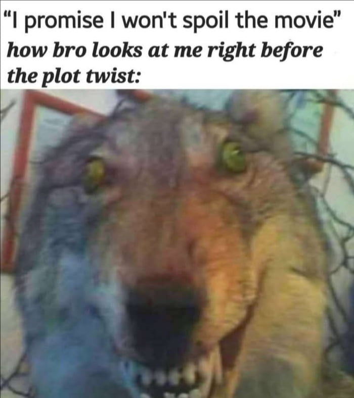 Plot twist. - 9GAG