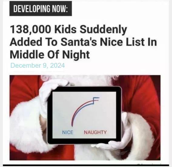 Sources say the list has been checked twice - 9GAG