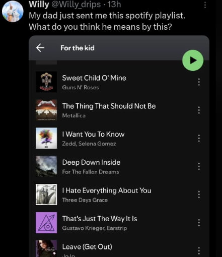 Dad giving his son some subtle hints - 9GAG