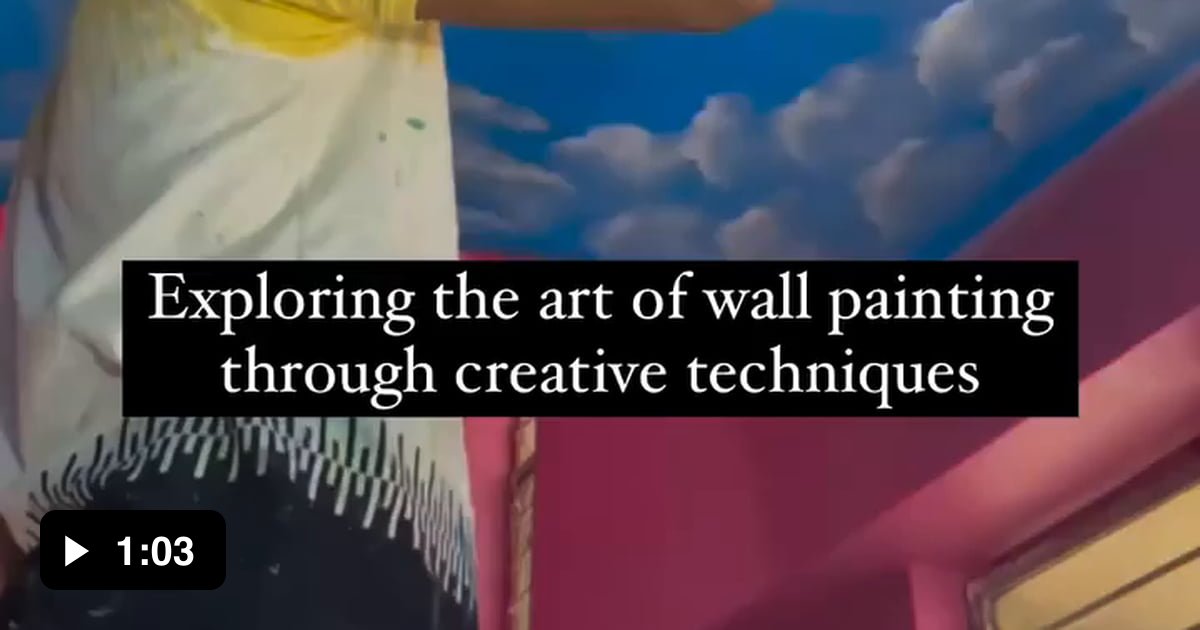 A talented wall painter shares his creative wall paintings and spray ...
