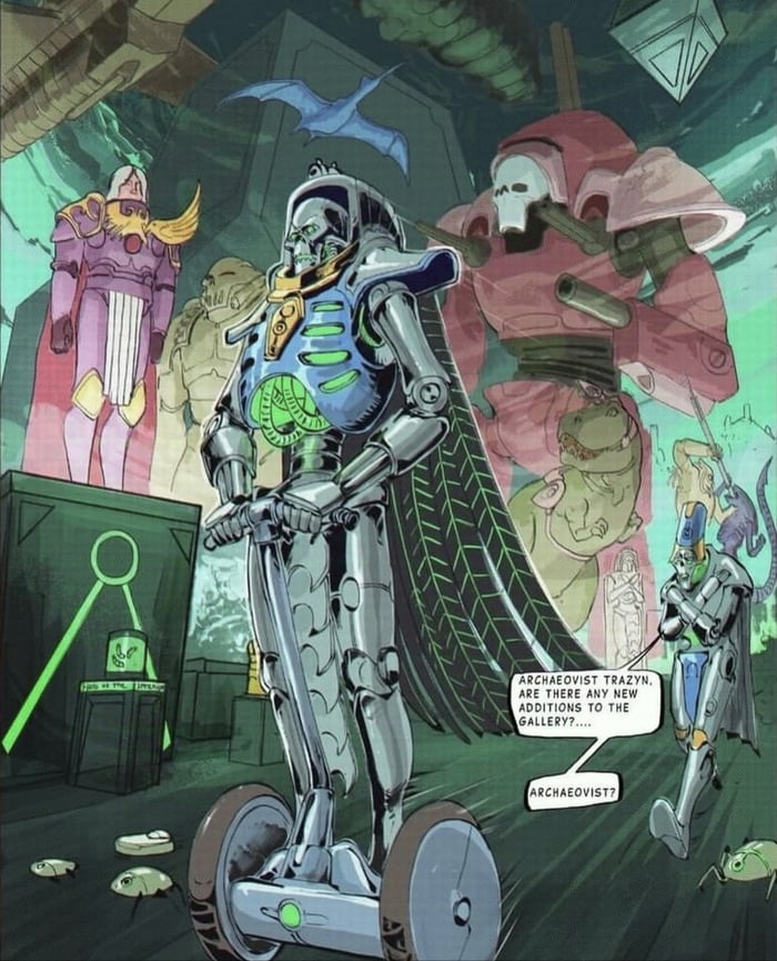 Lore accurate Trazyn - 9GAG