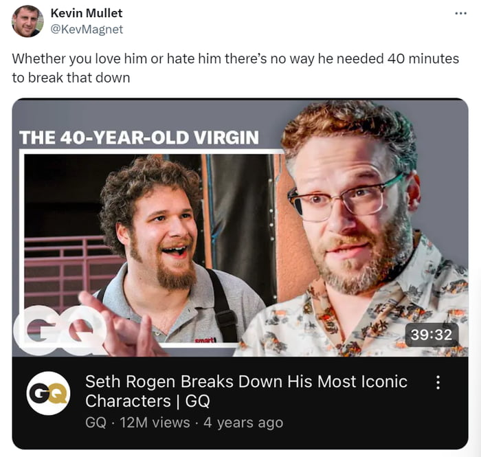 Laughs in Rogen - 9GAG